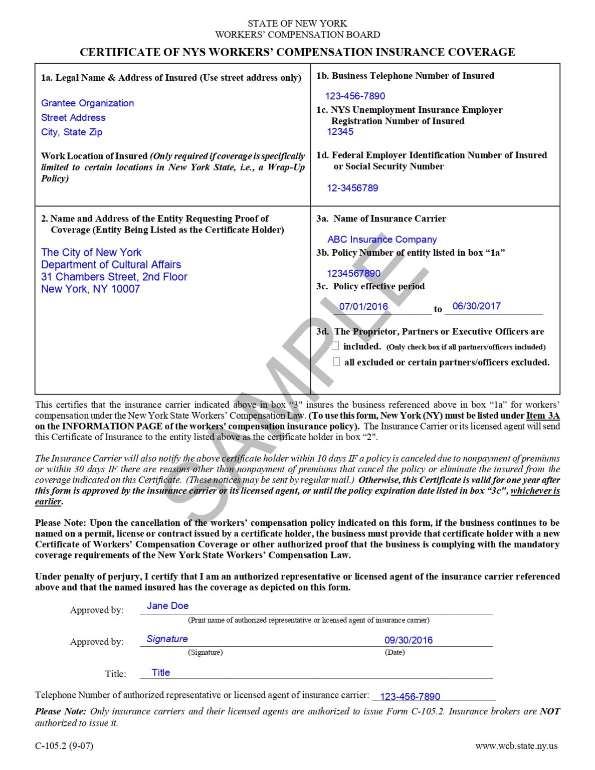 Understanding the C-105 Form - Street Smart